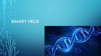 Binary helix презентация, доклад