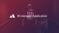 IR manager Application презентация, доклад